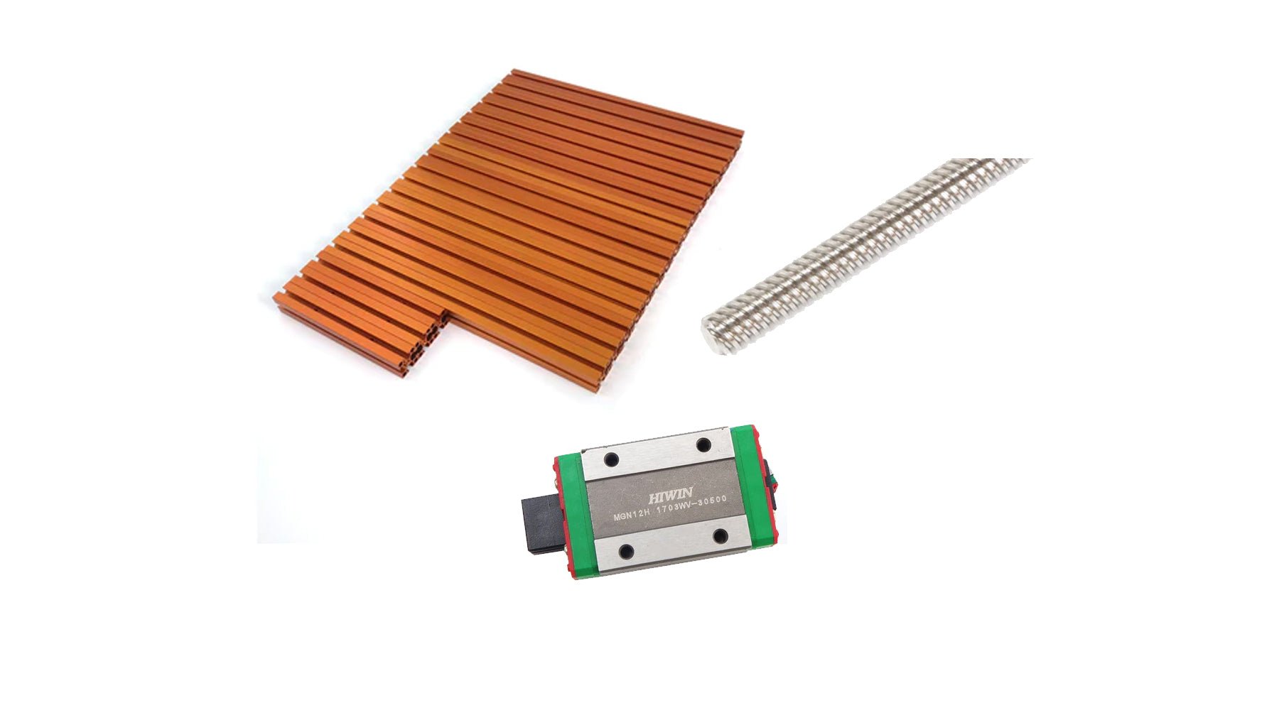 3D Printer Motion - Linear Rails / Extrusions / Rods
